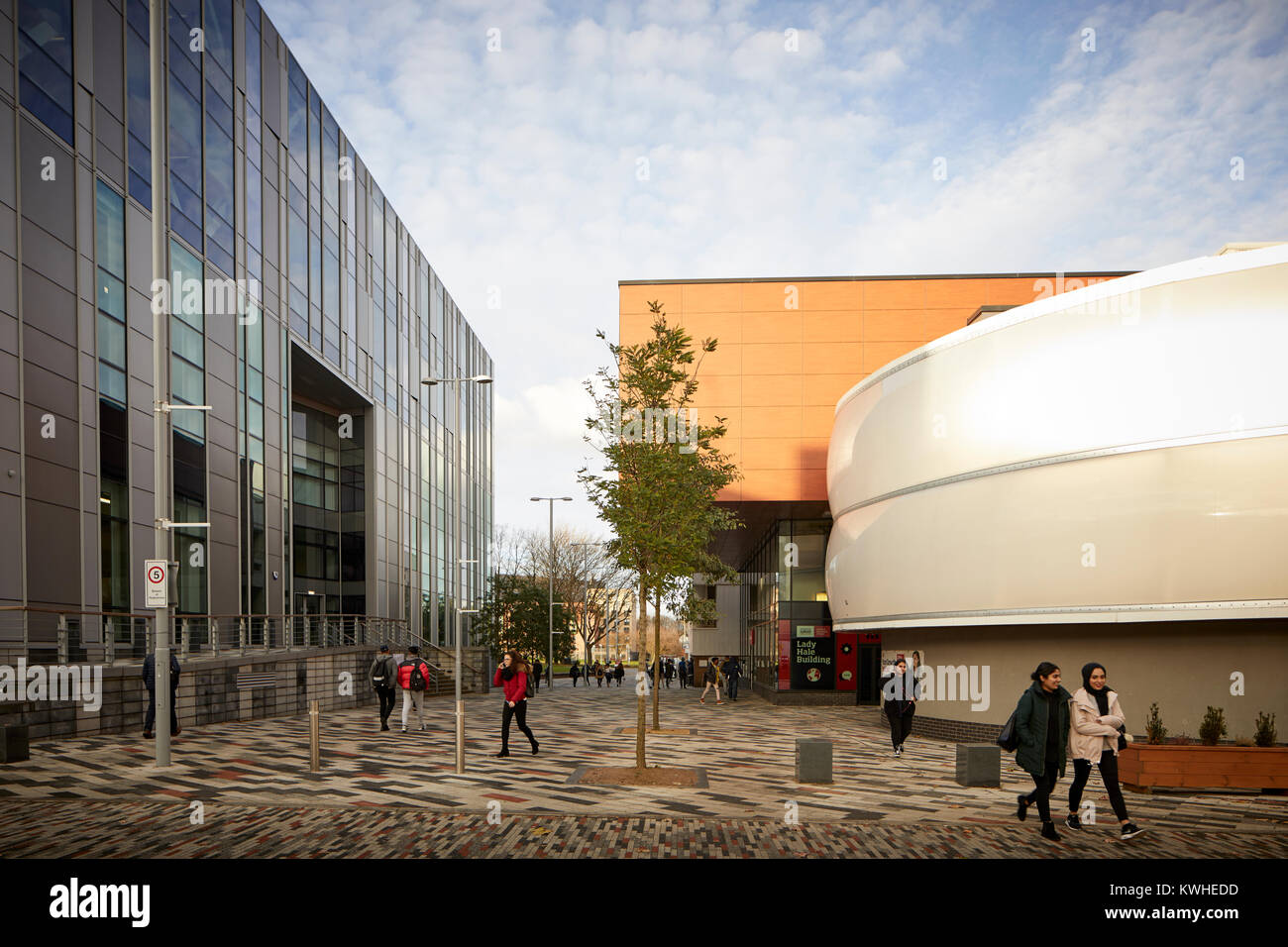 Salford University modern new contemporary glass New Adelphi Theatre ...