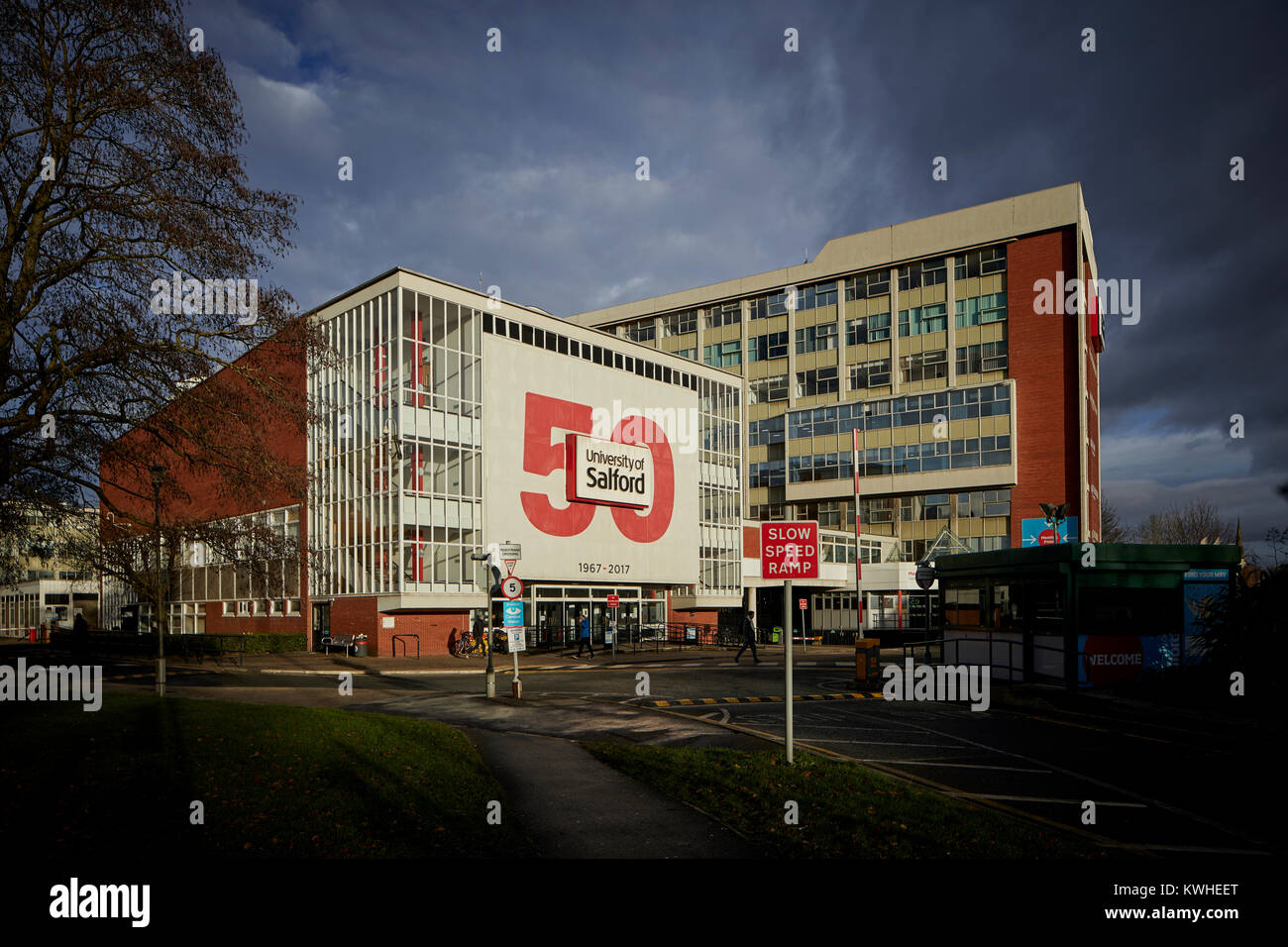 Maxwell Building Salford University High Resolution Stock Photography ...
