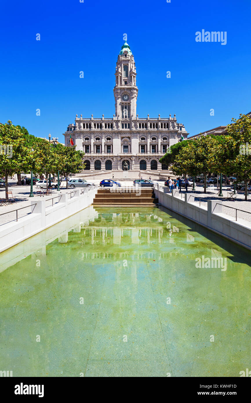 The porto city hall hi-res stock photography and images - Alamy