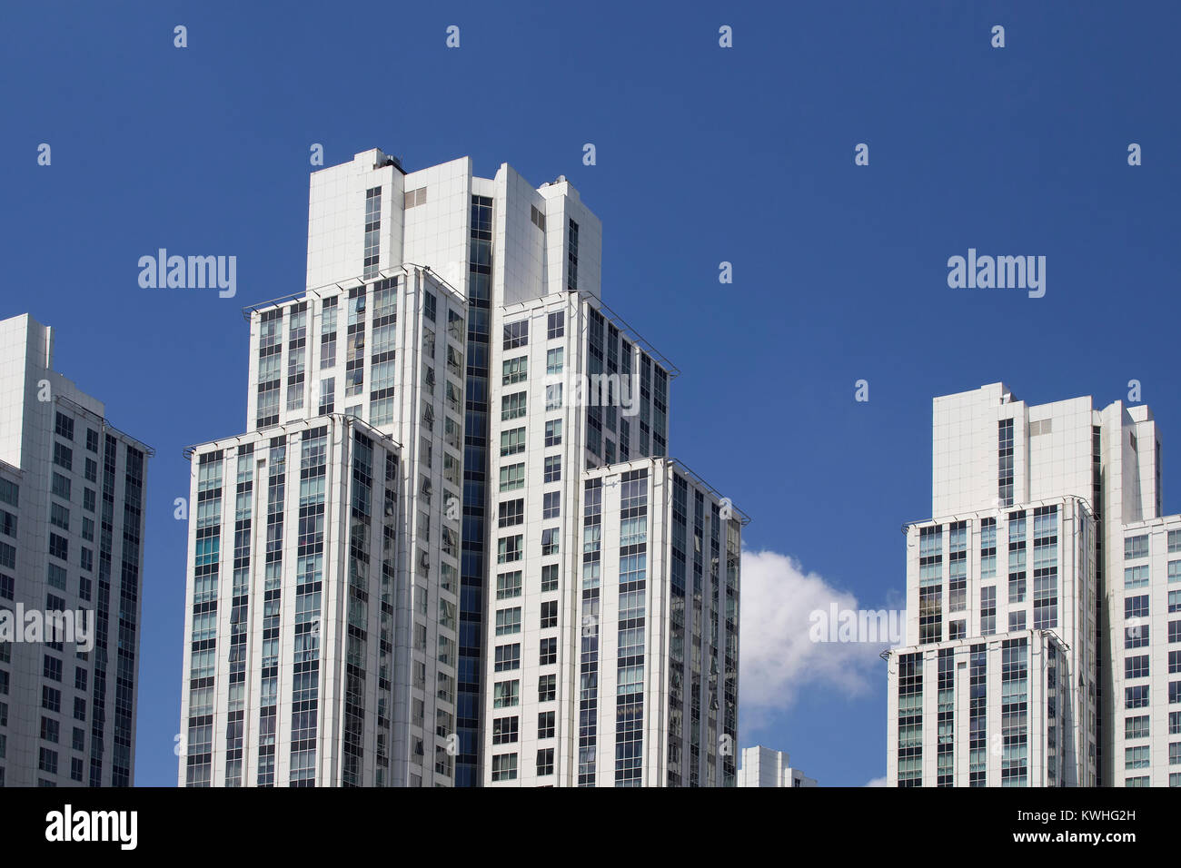 View of modern residential buildings Stock Photo - Alamy