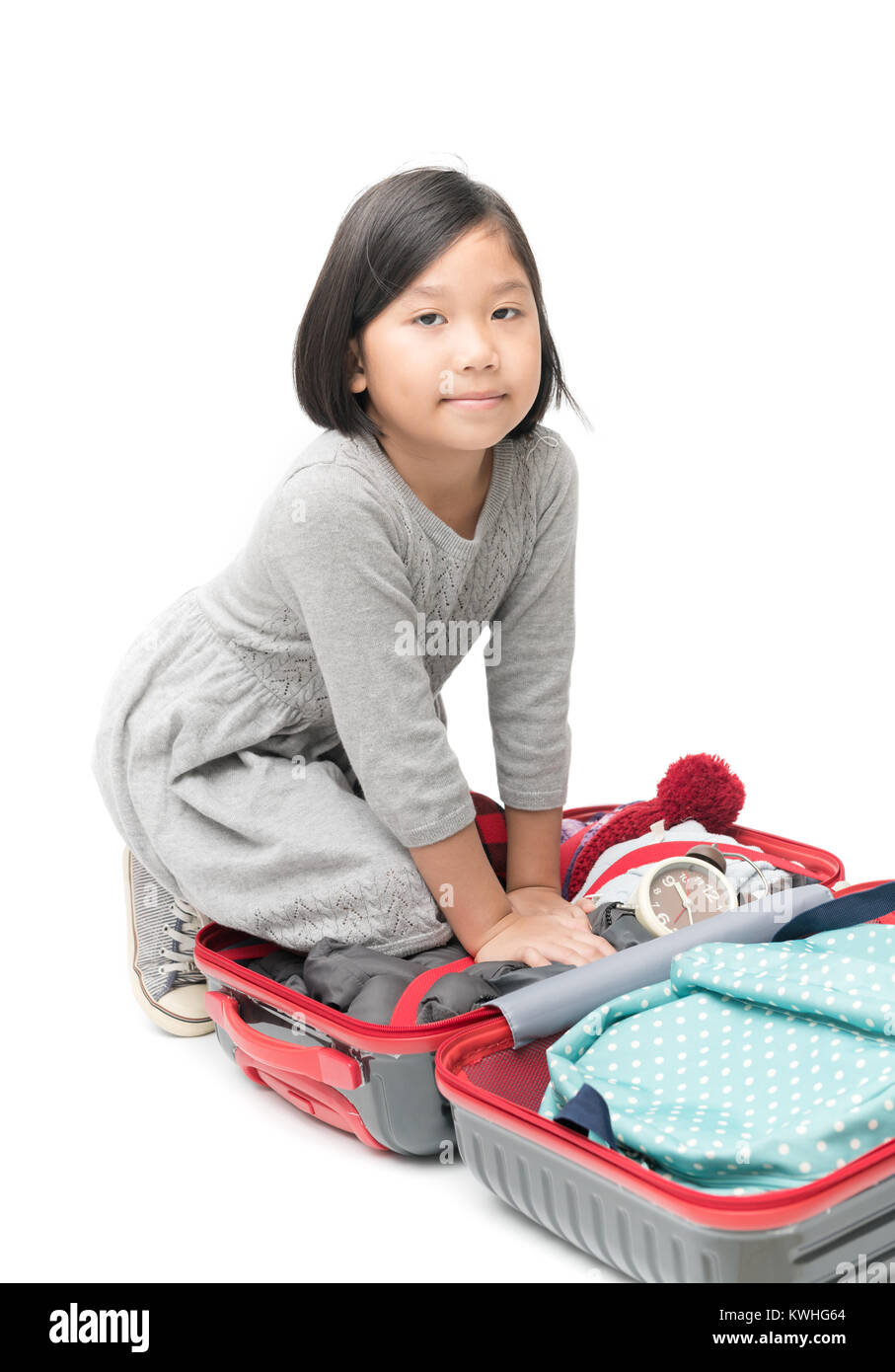 Packing luggage, asian hi-res stock photography and images - Alamy
