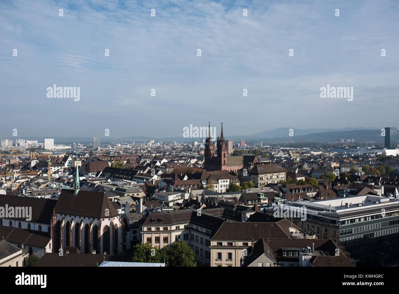 Basel skyline hi-res stock photography and images - Alamy