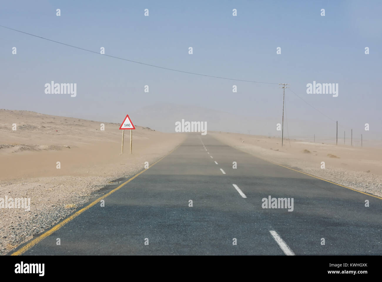 Sandstorm sign hi-res stock photography and images - Alamy