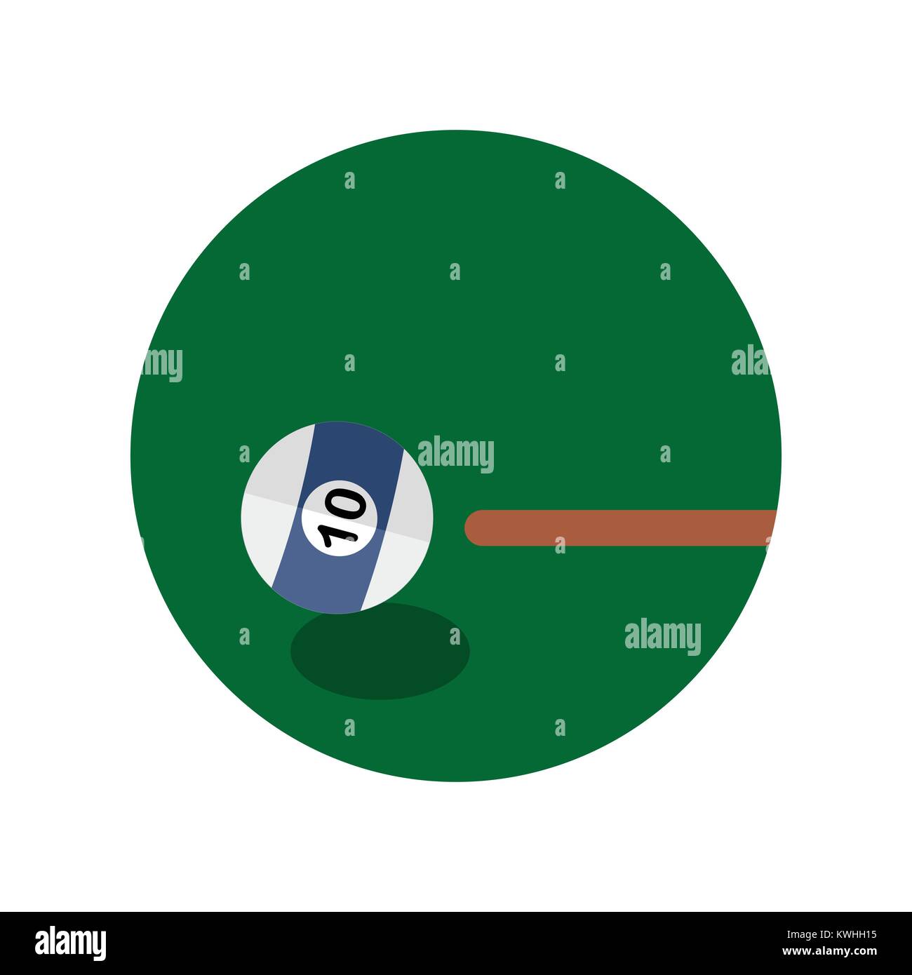 Billiard Game Shot Emblem Sport Vector Illustration Graphic Design ...