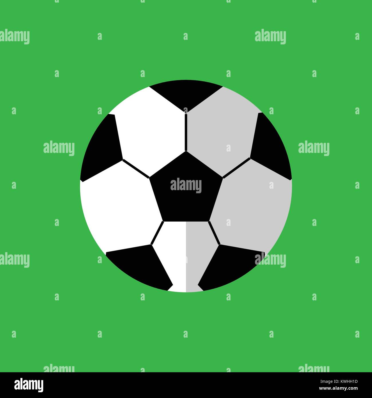 Football stock image Stock Vector Images - Alamy