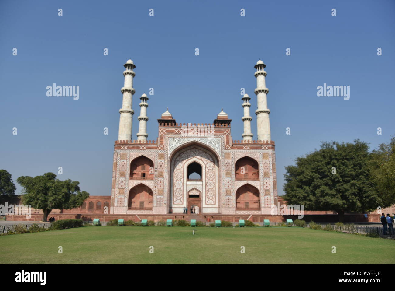Akbar Tomb, Sikandara, Agra, India Stock Photo - Alamy