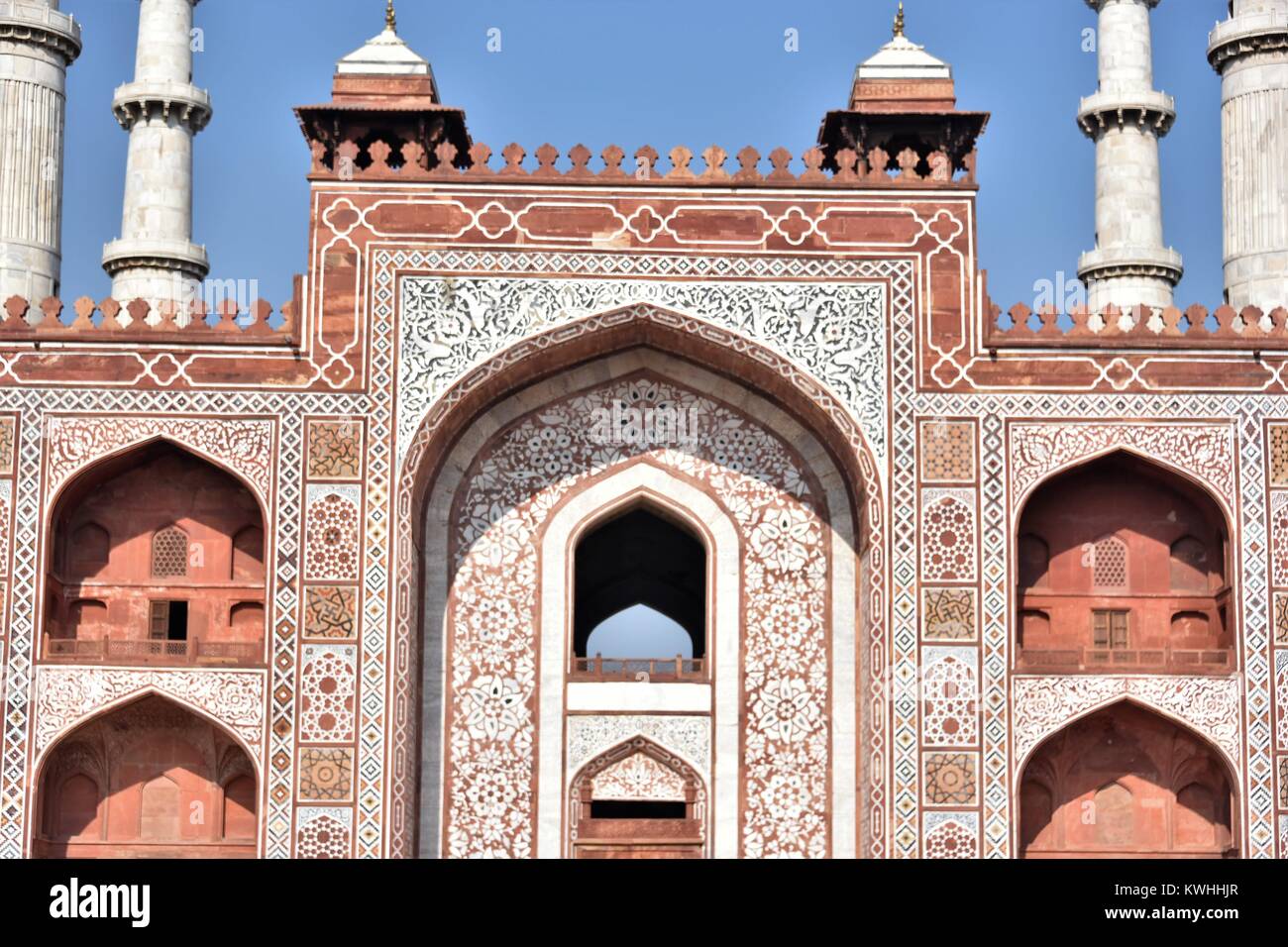 Akbar Tomb, Sikandara, Agra, India Stock Photo - Alamy