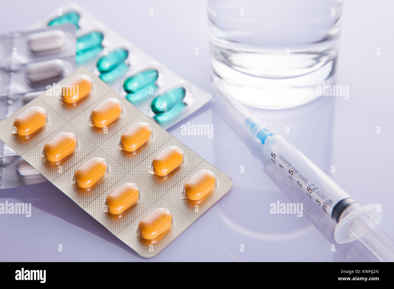 RF photo - medical object Isolated shot in studio.medicine, drug ...