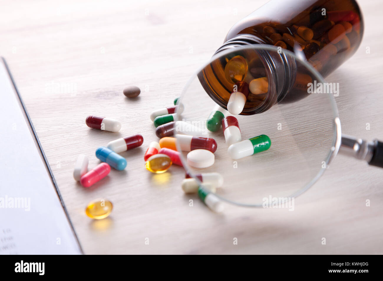 RF photo - medical object Isolated shot in studio.medicine, drug ...