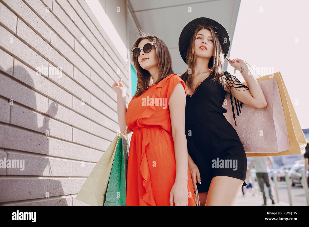 girl is shopping Stock Photo - Alamy