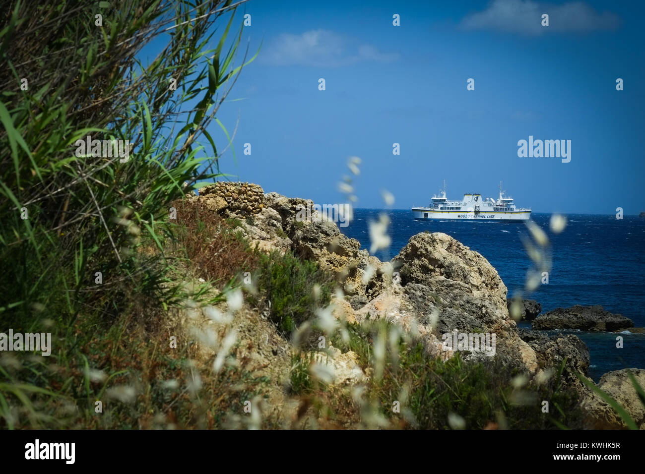 Gozo channel ferry hi-res stock photography and images - Alamy