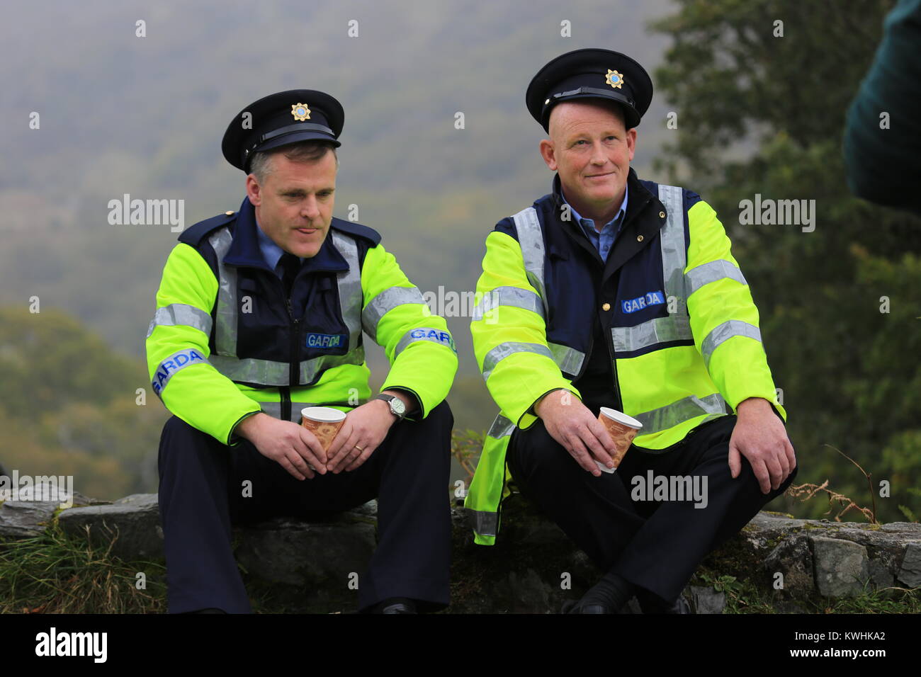 Garda siochana jacket hi-res stock photography and images - Alamy