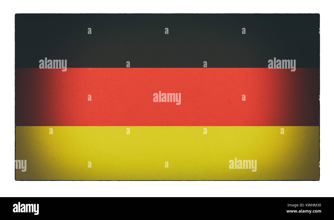 An old distressed German flag Stock Photo - Alamy