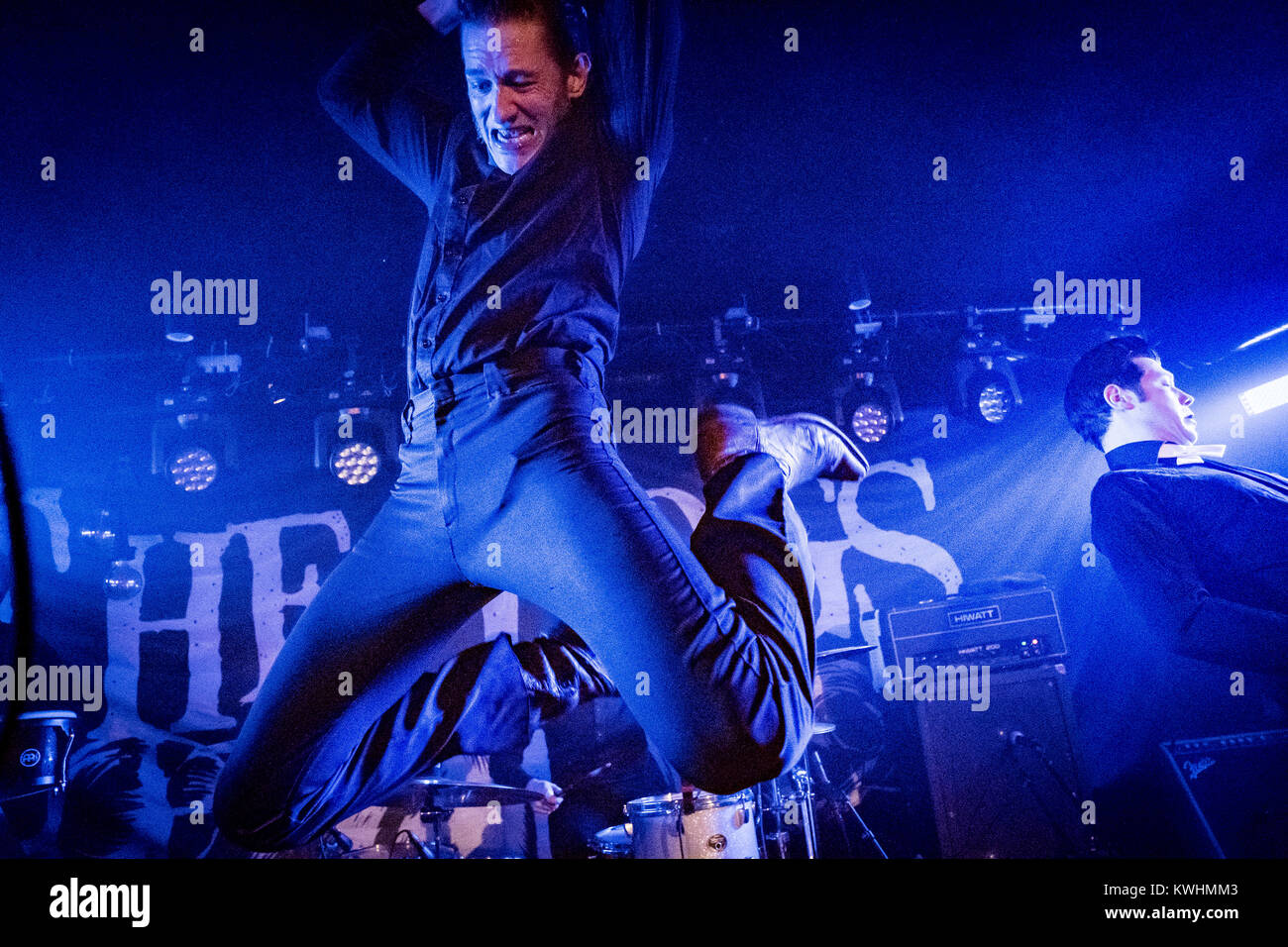 The Norwegian punk rock band The Dogs performs a live concert at BETA ...