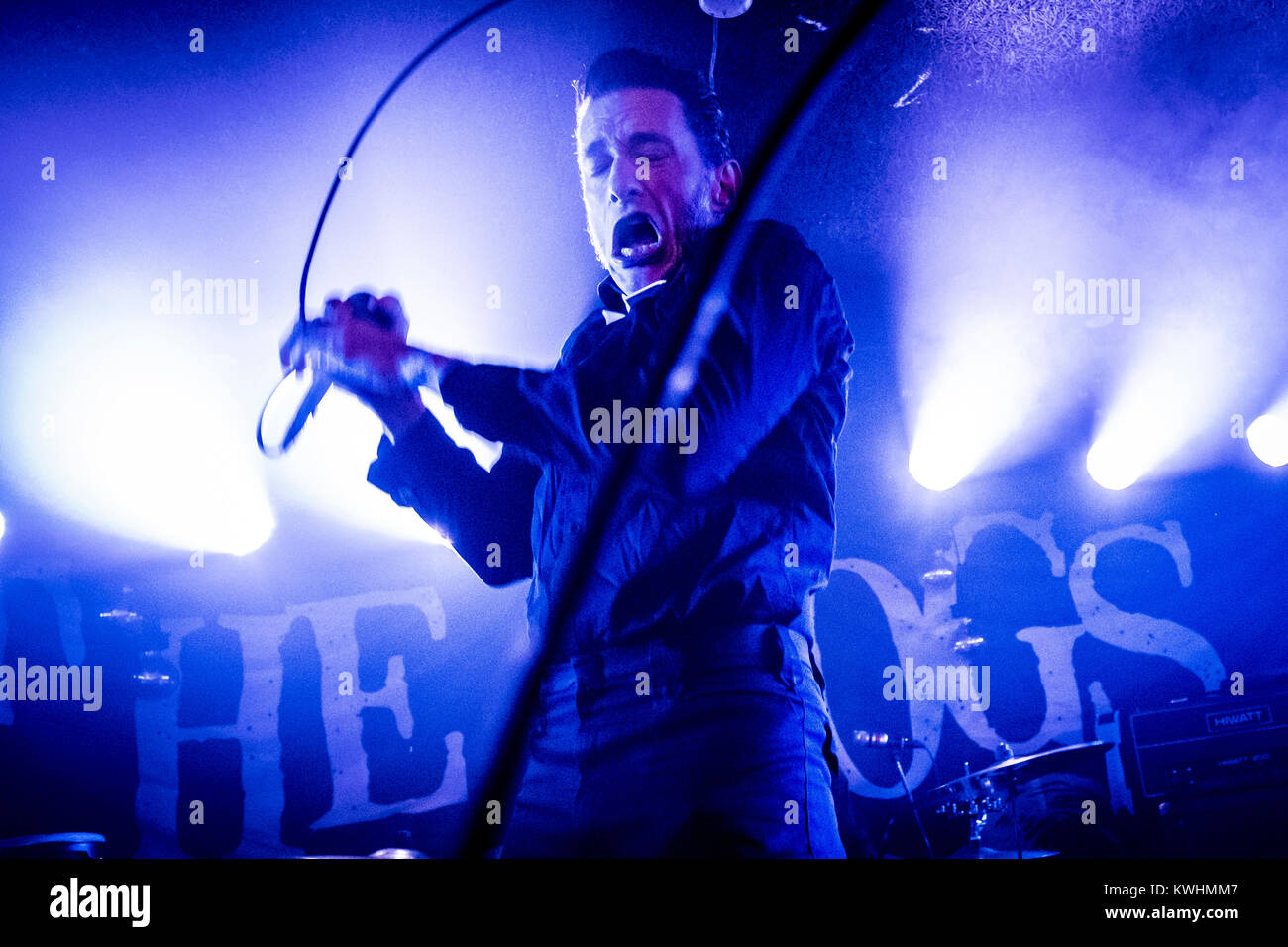 The Norwegian punk rock band The Dogs performs a live concert at BETA ...