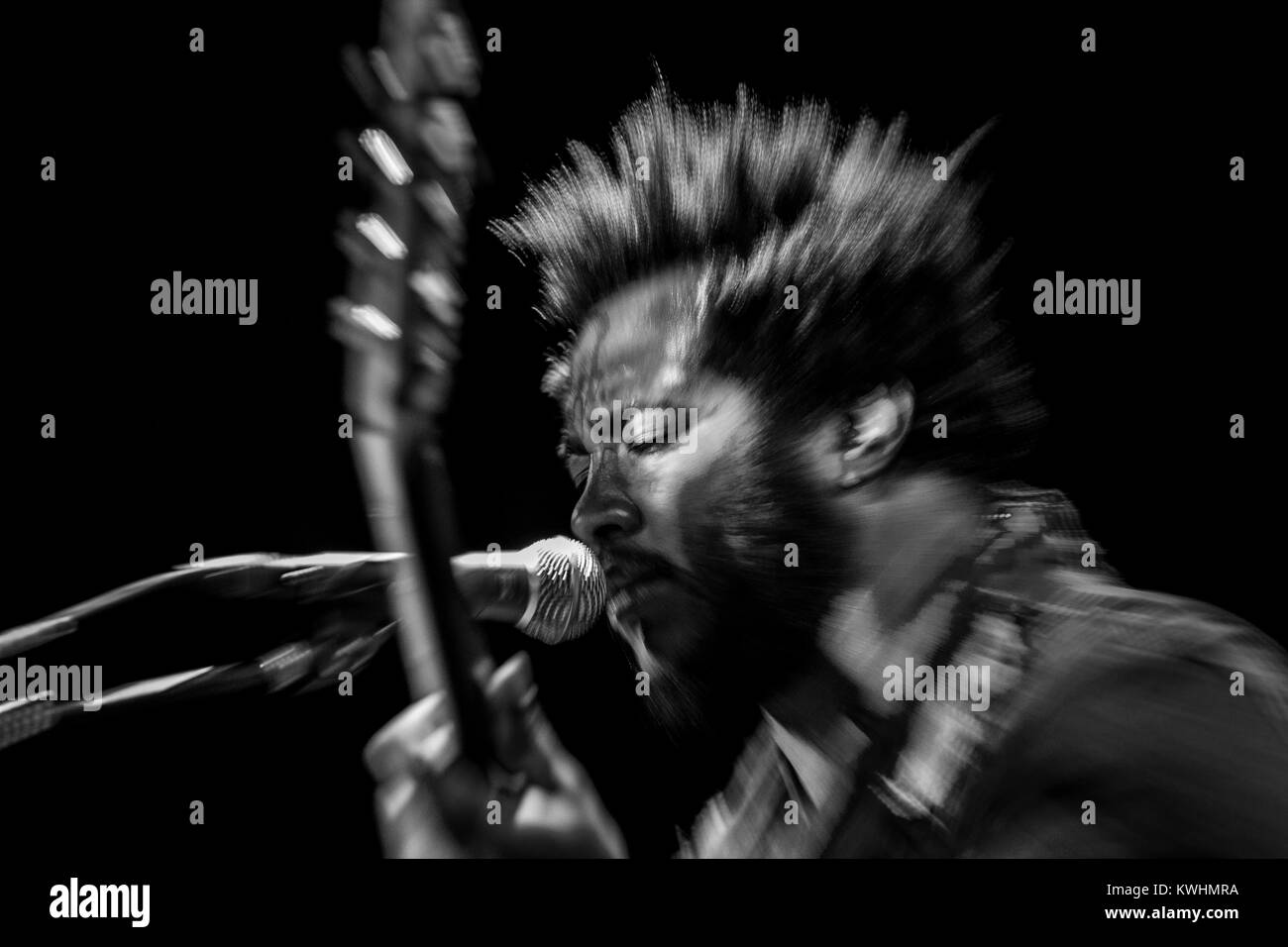 American bassist Black and White Stock Photos & Images - Alamy