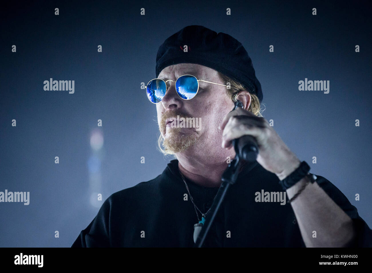 The American rock band Toto performs a live concert at Falconer Salen ...