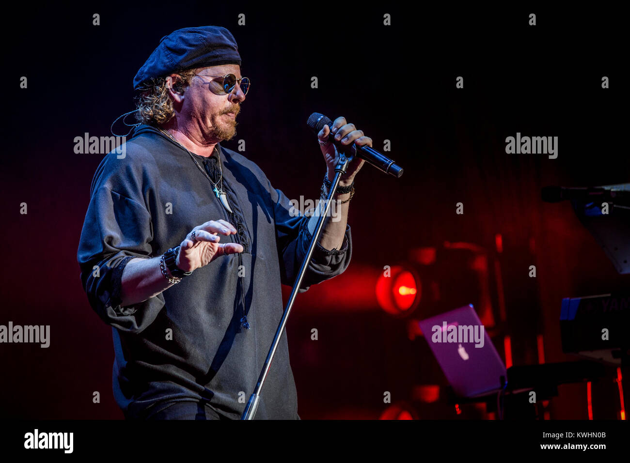 The American rock band Toto performs a live concert at Falconer Salen ...
