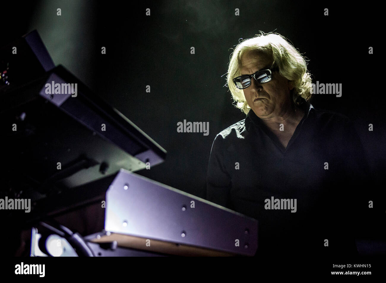 The American rock band Toto performs a live concert at Falconer Salen ...
