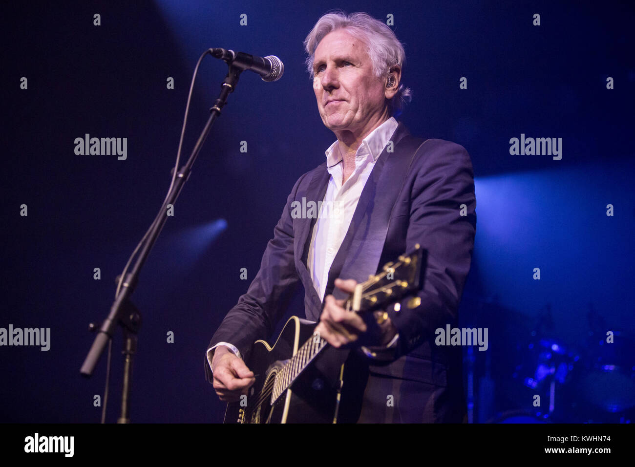 The legendary Danish rock band TV2 (TV·2) performs a live concert at ...