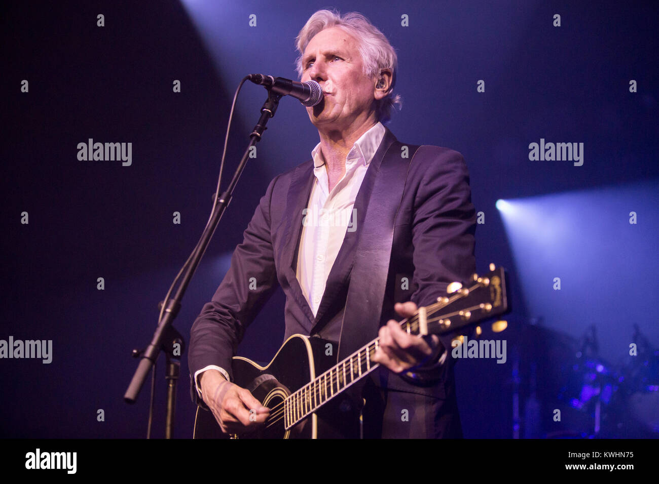 The legendary Danish rock band TV2 (TV·2) performs a live concert at ...