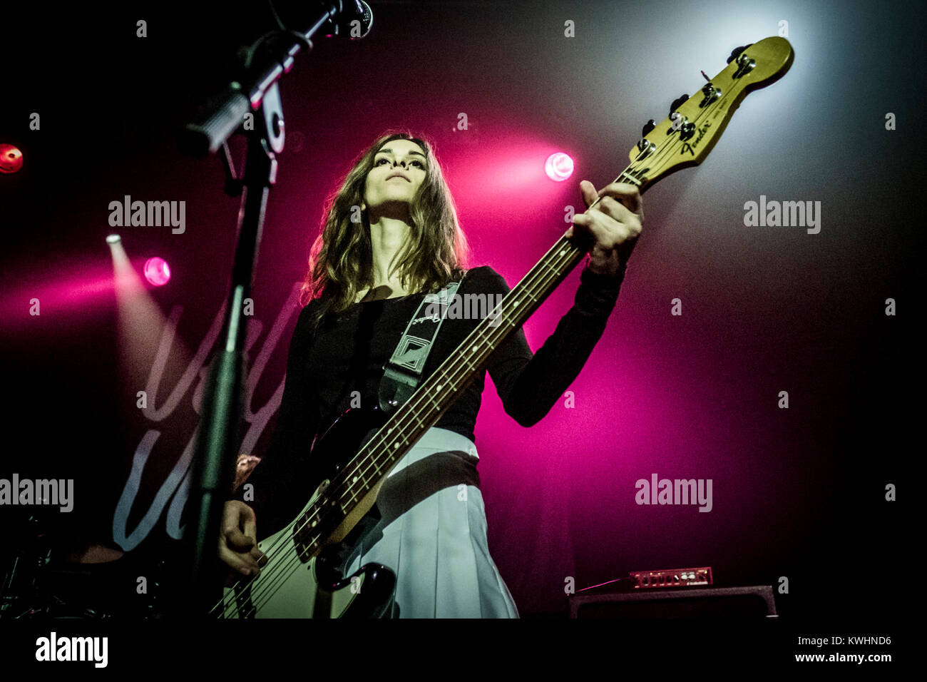 The Danish rock band Velvet Volume performs a live concert at ...