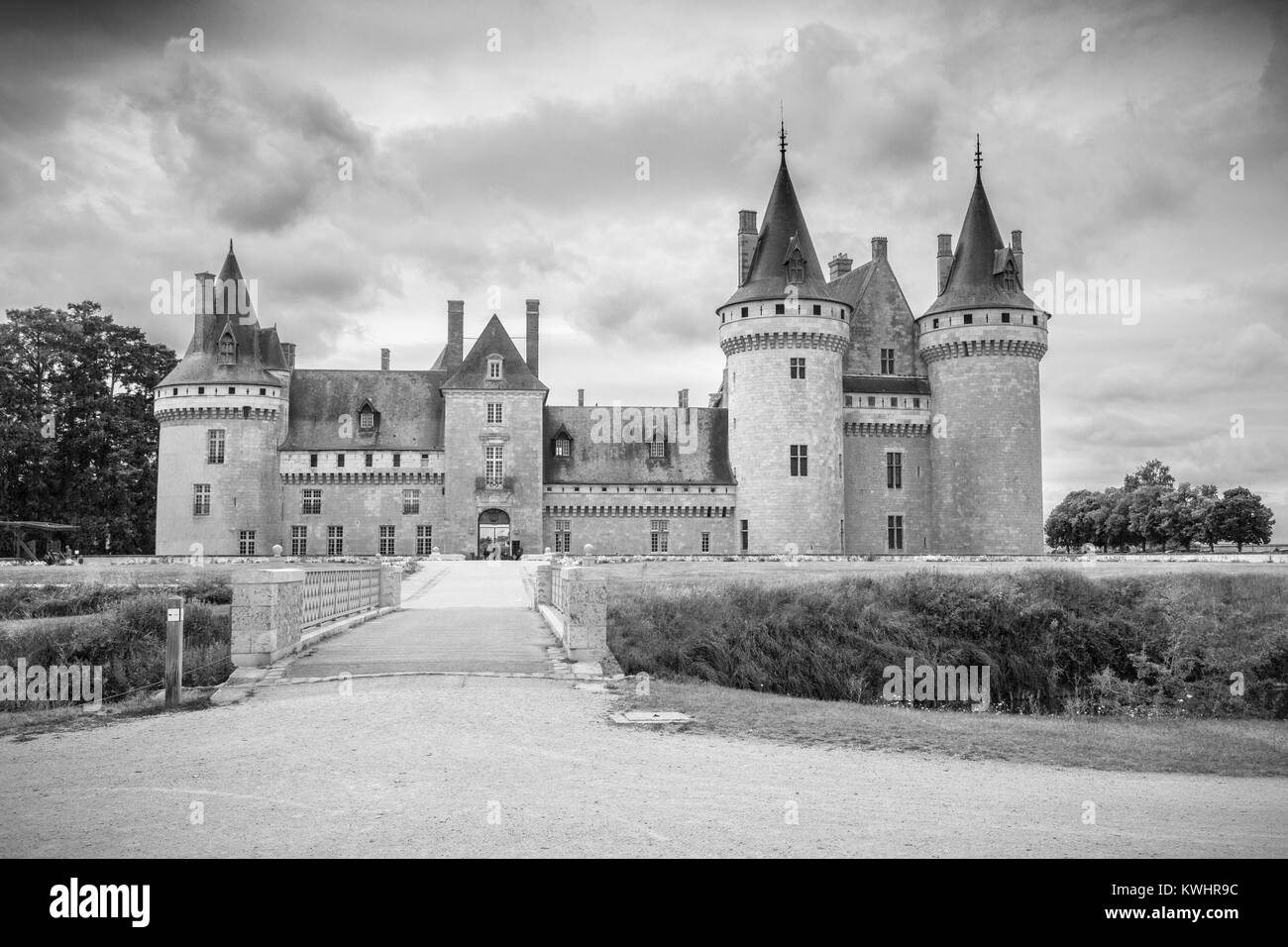 Château de sully Black and White Stock Photos & Images - Alamy