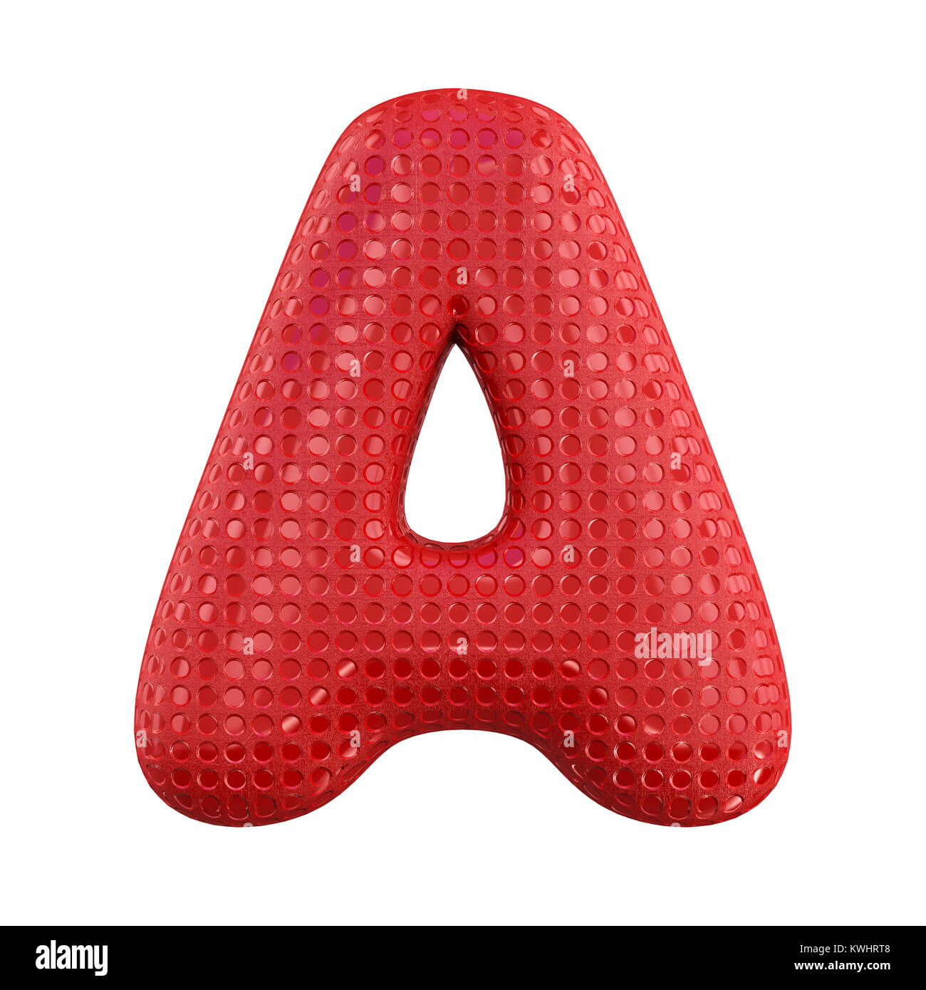 Inflatable letters of the alphabet. 3D rendering Stock Photo - Alamy