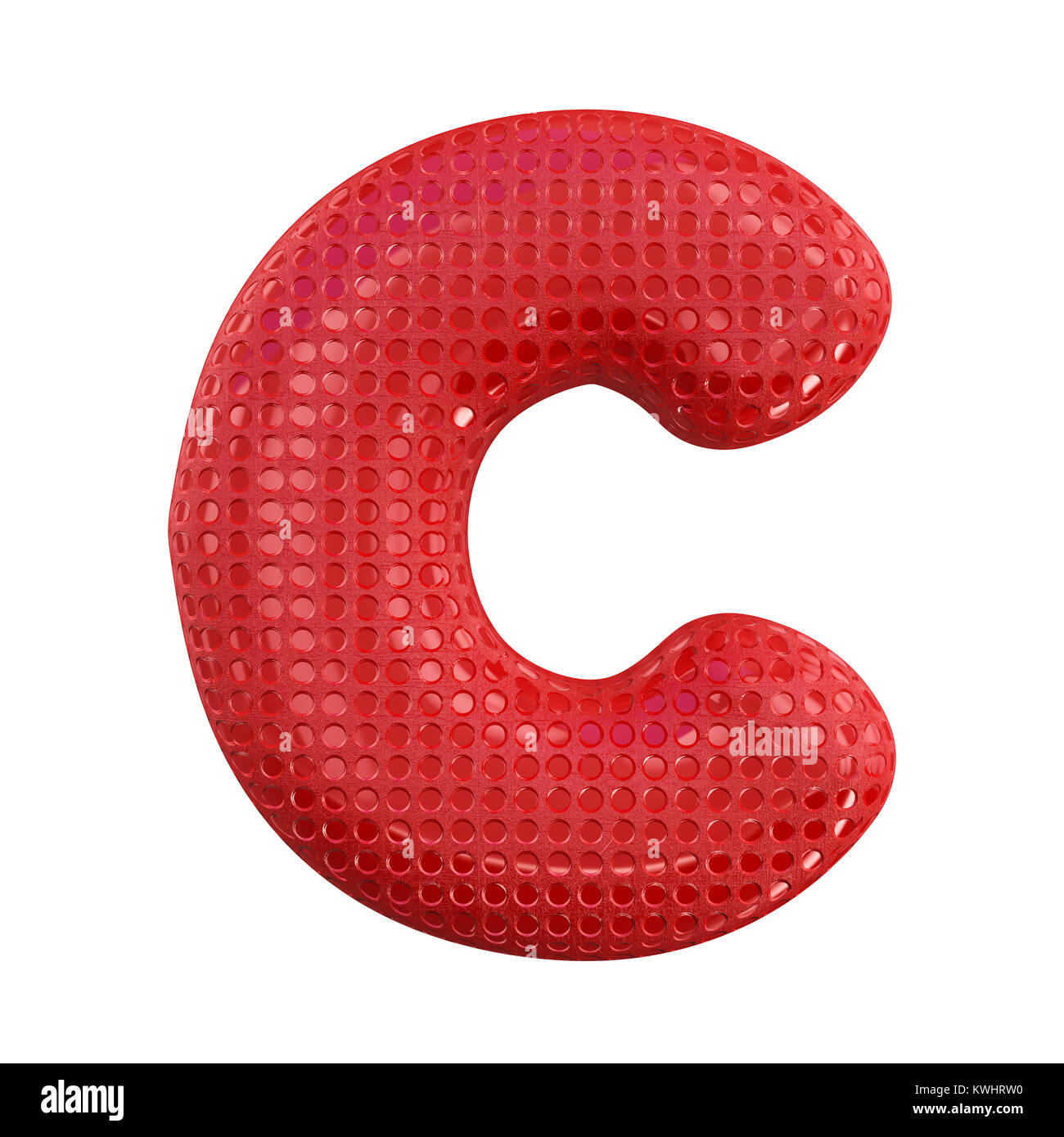 Inflatable letters of the alphabet. 3D rendering Stock Photo - Alamy