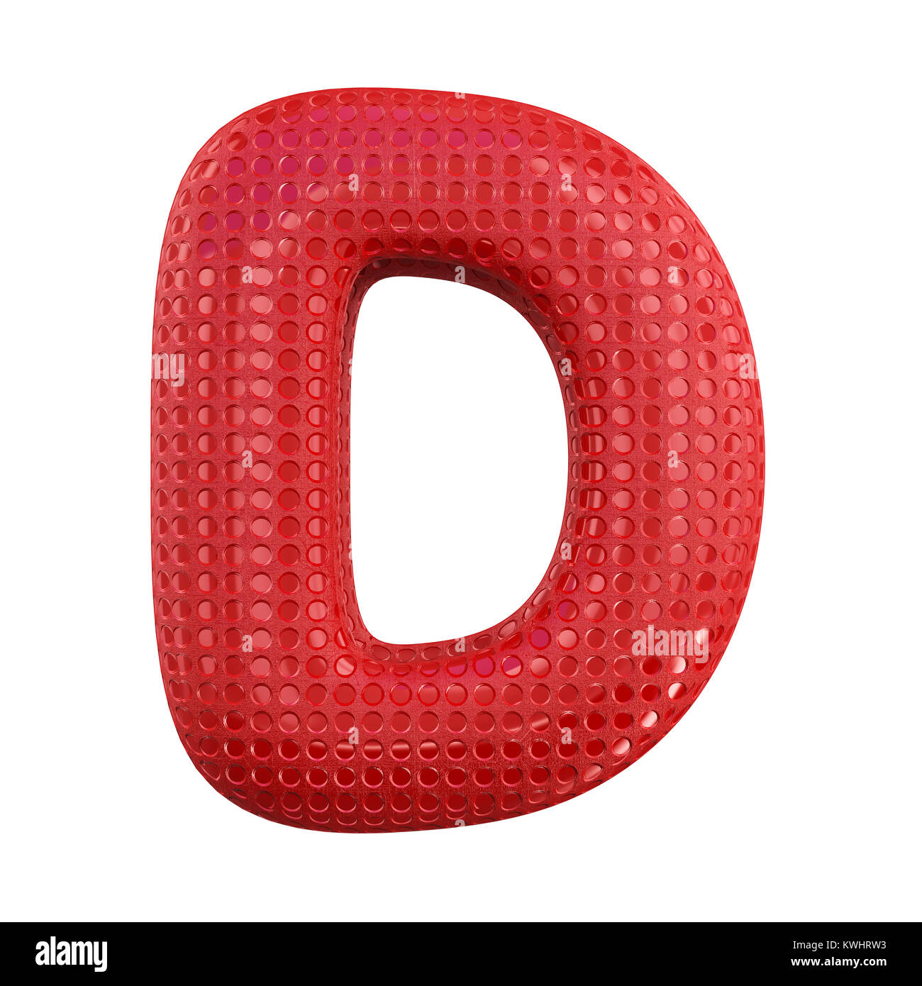 Inflatable letters of the alphabet. 3D rendering Stock Photo - Alamy