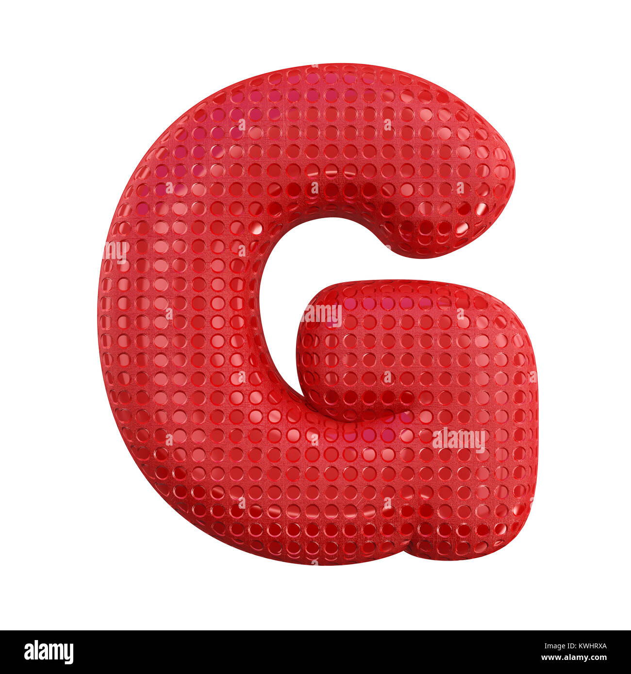 Inflatable letters of the alphabet. 3D rendering Stock Photo - Alamy