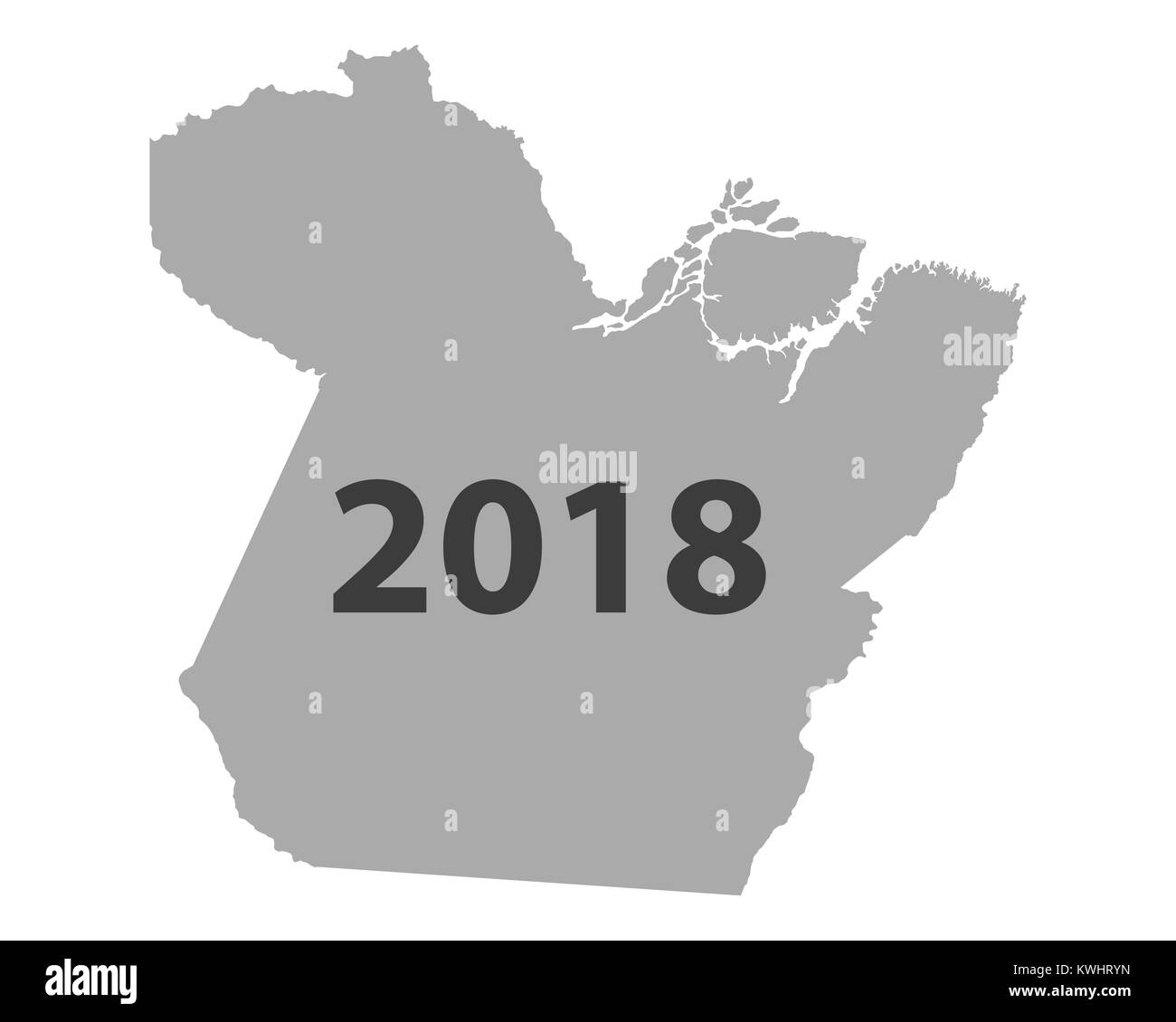 Map of Para 2018 Stock Photo - Alamy