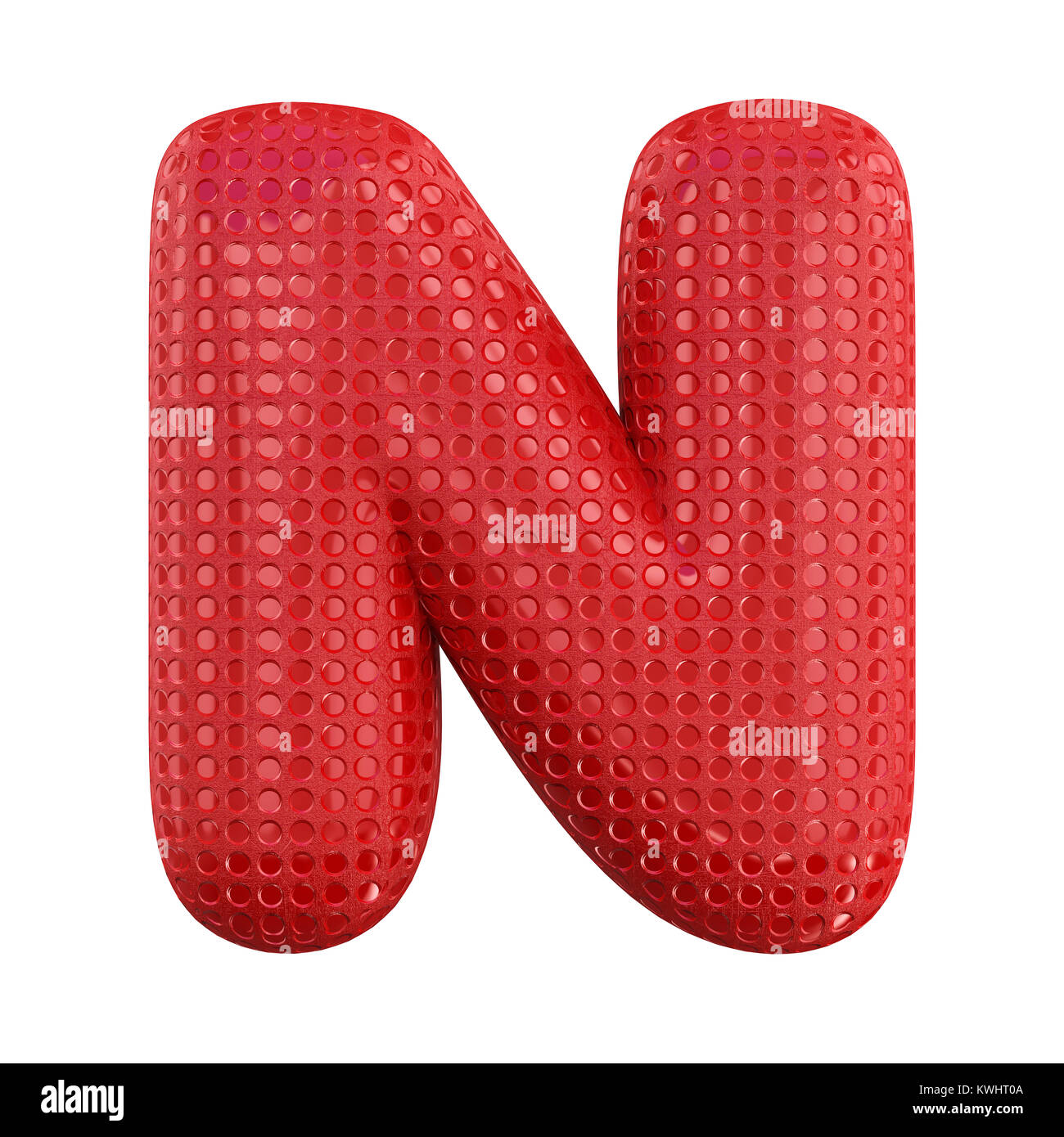 Inflatable letters of the alphabet. 3D rendering Stock Photo - Alamy