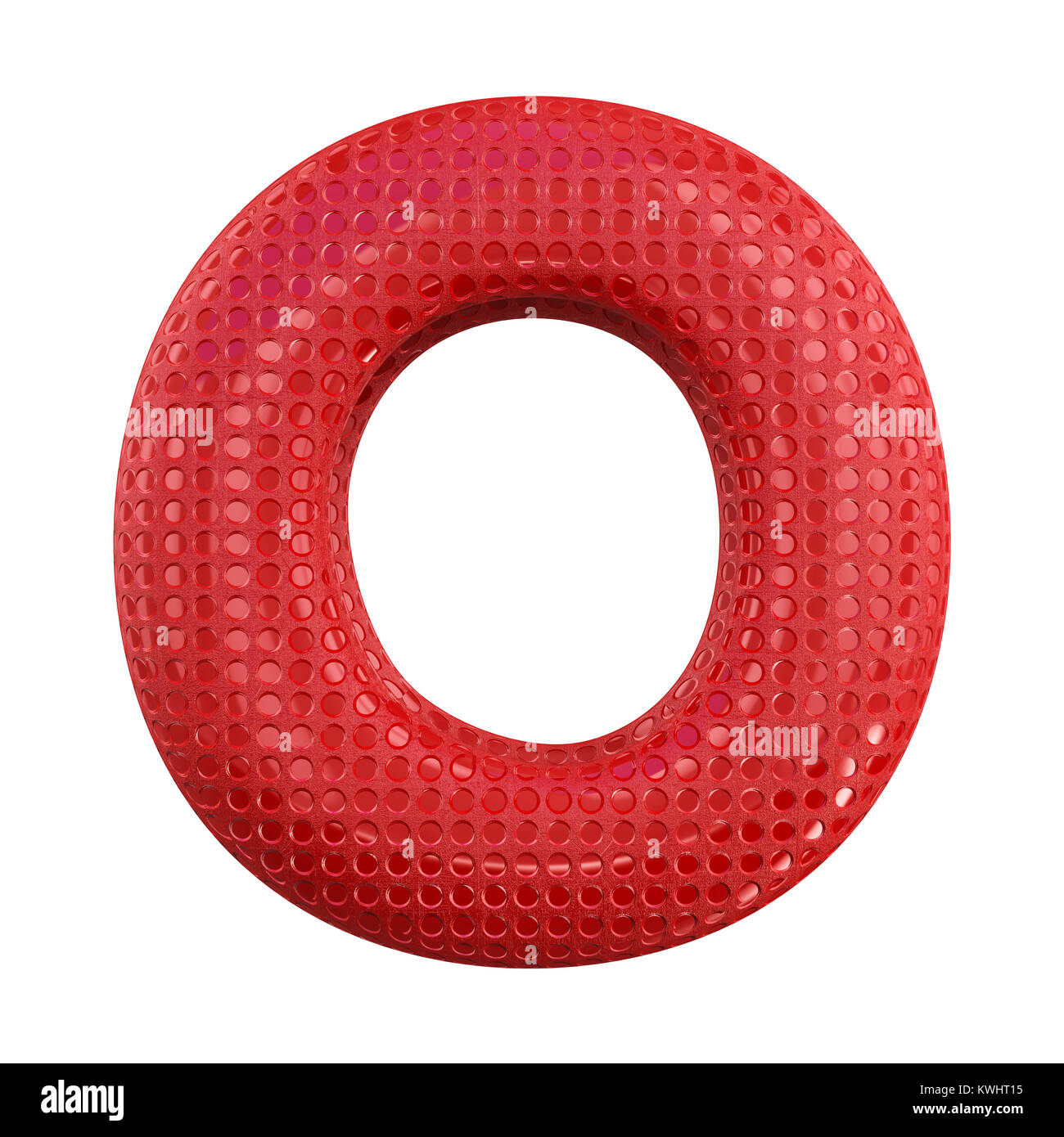 Inflatable letters of the alphabet. 3D rendering Stock Photo - Alamy