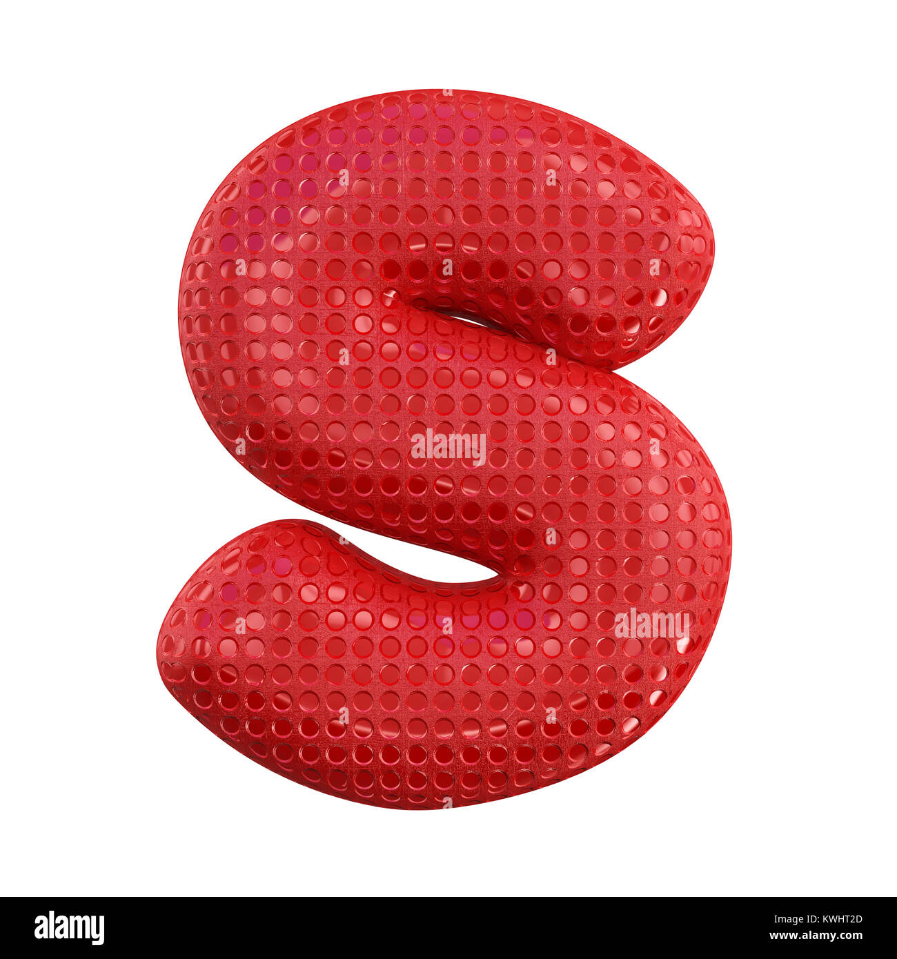 Inflatable letters of the alphabet. 3D rendering Stock Photo - Alamy