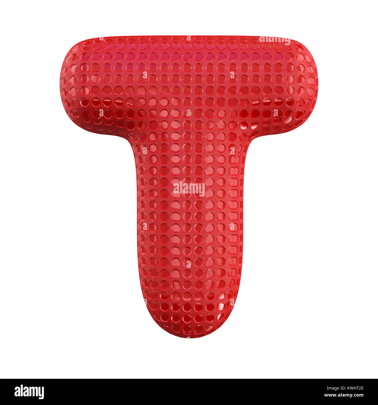 Inflatable letters of the alphabet. 3D rendering Stock Photo - Alamy