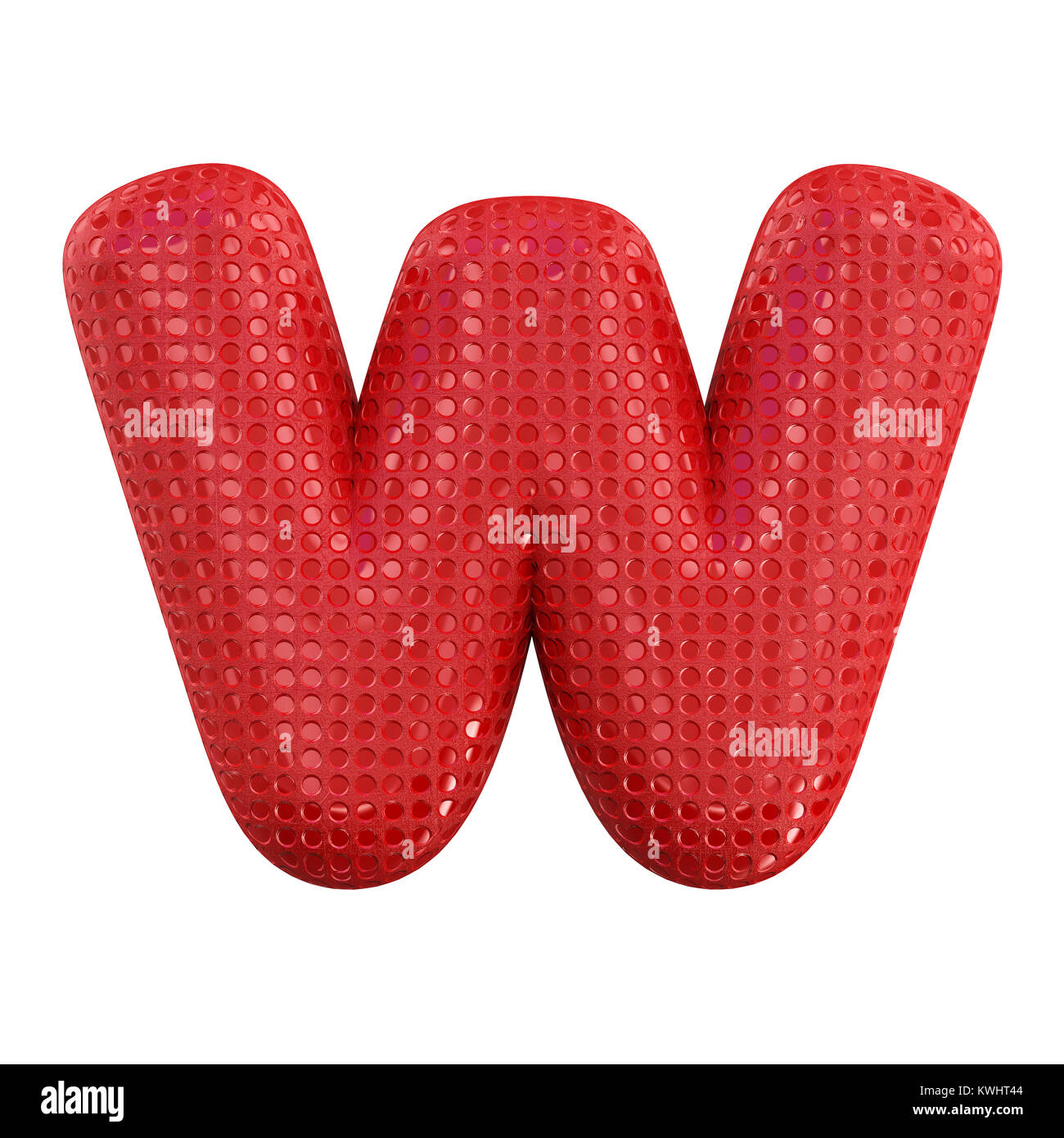 Inflatable letters of the alphabet. 3D rendering Stock Photo - Alamy