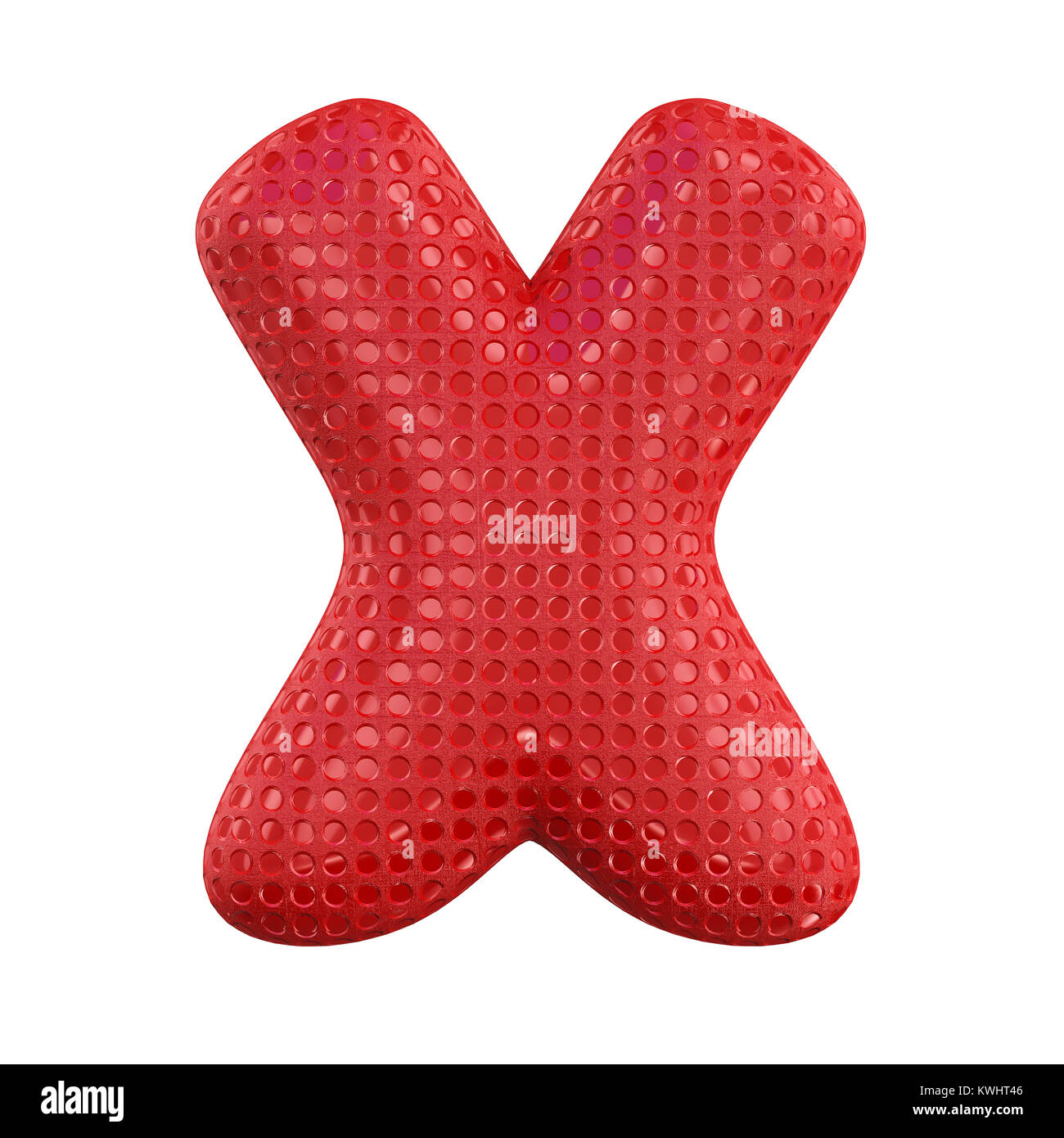 Inflatable letters of the alphabet. 3D rendering Stock Photo - Alamy