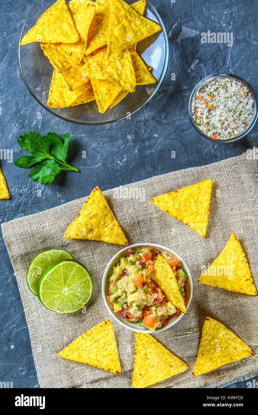 Guacomole is a traditional Mexican sauce consisting of grated avocado ...
