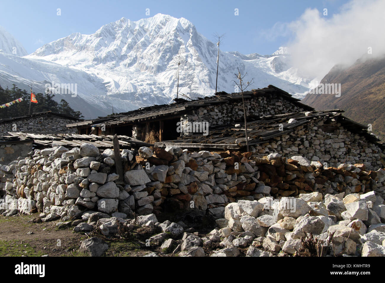 Houses in nepal hi-res stock photography and images - Alamy