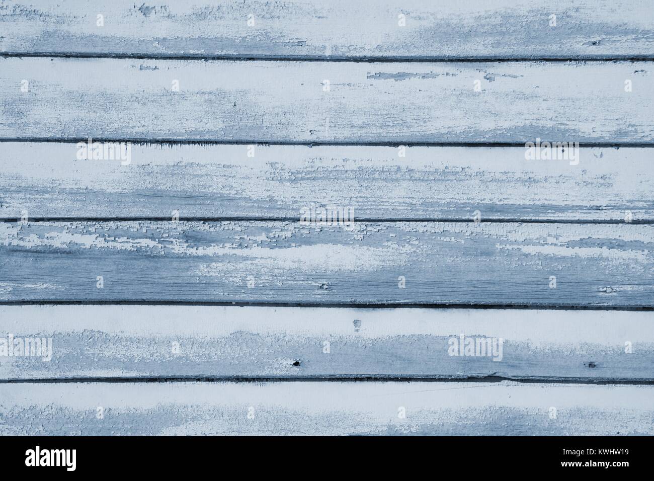 Light Blue Aged Wood Background. Blue Planks Stock Photo - Alamy