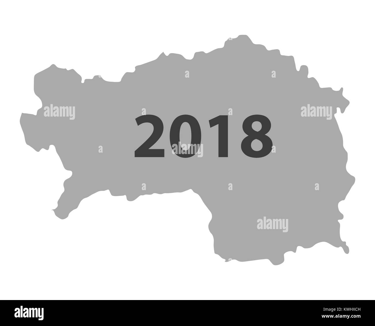 Map of styria Black and White Stock Photos & Images - Alamy