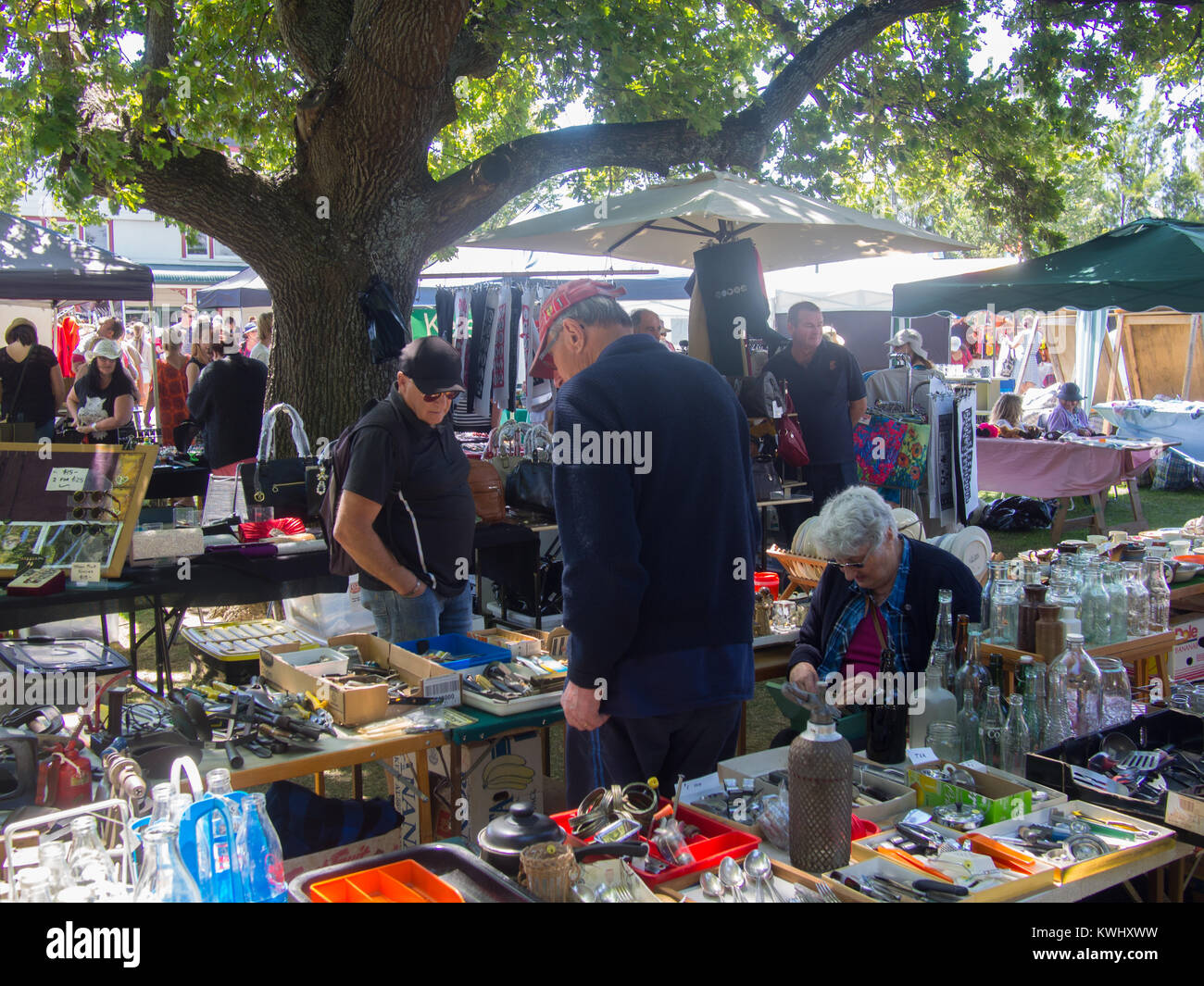 People At The Fair Stock Photo - Alamy