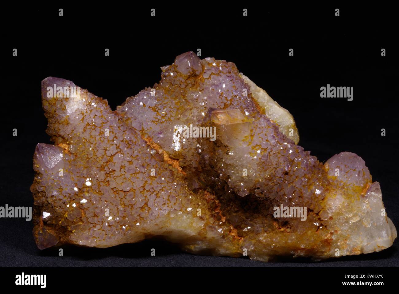 Cactus Crystal, Quartz, Geology Sample Close Up, Mineraology. Devon, UK ...