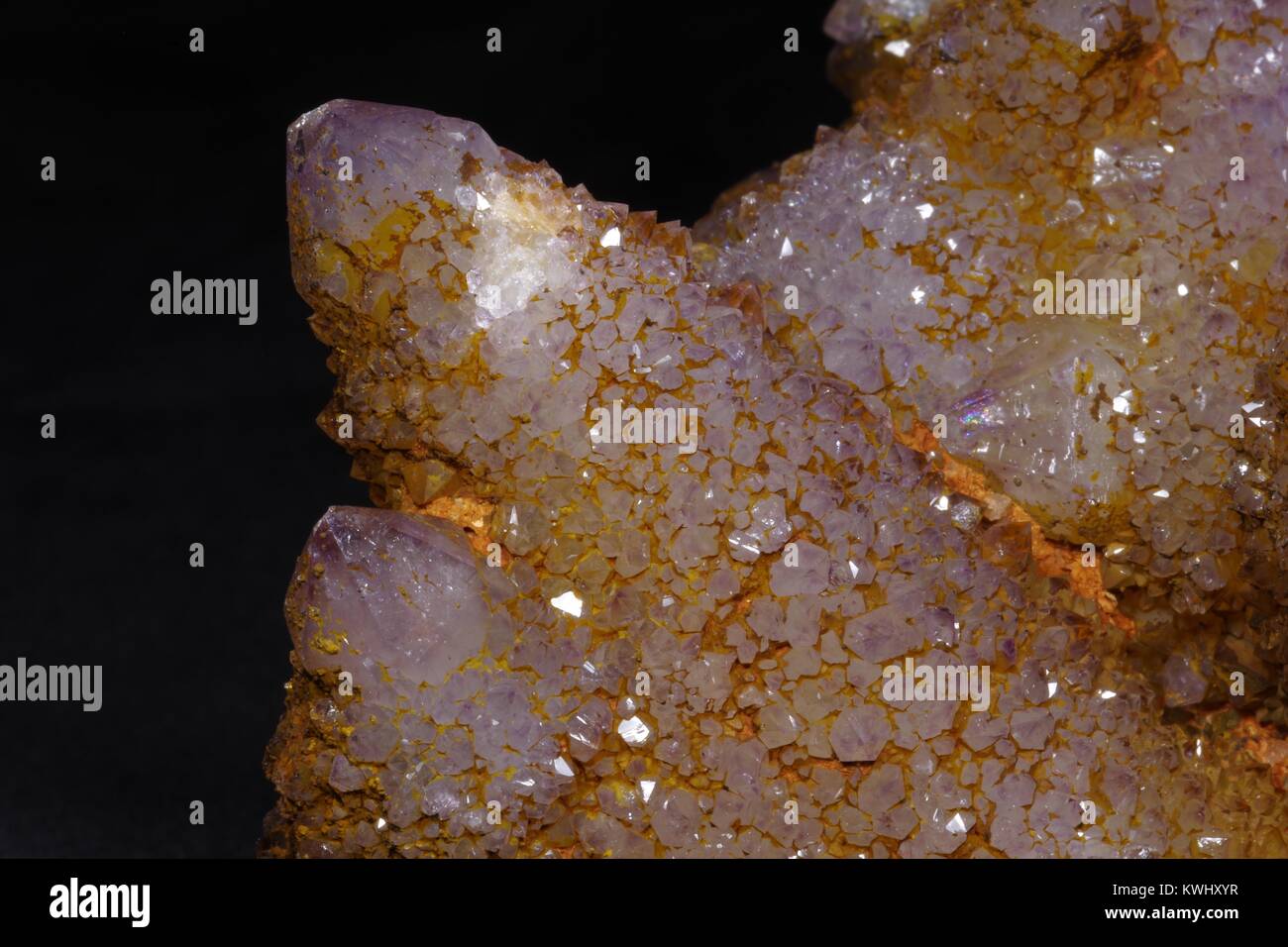 Cactus Crystal, Quartz, Geology Sample Close Up, Mineraology. Devon, UK ...