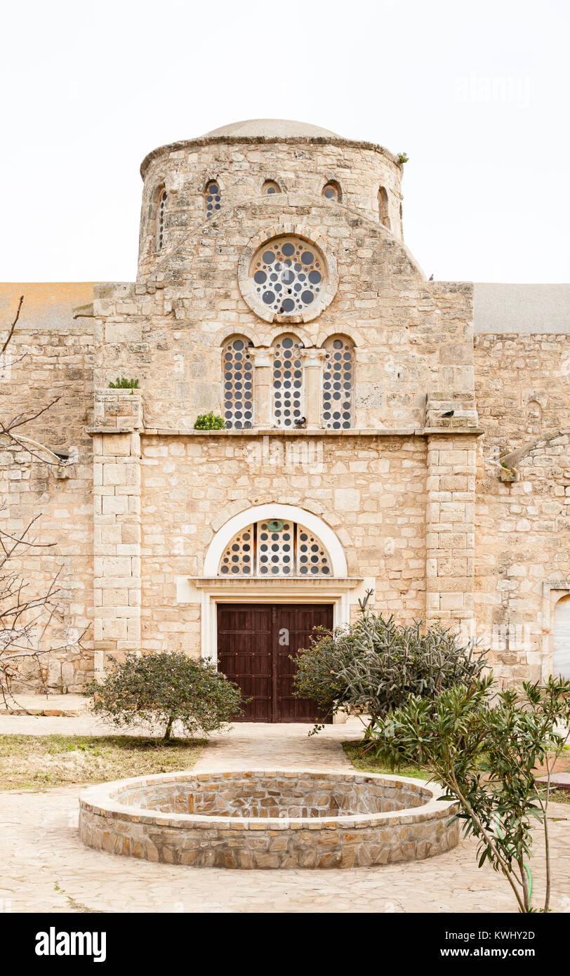 St Barnabas monastery near the city of Famagusta in the Turkish ...