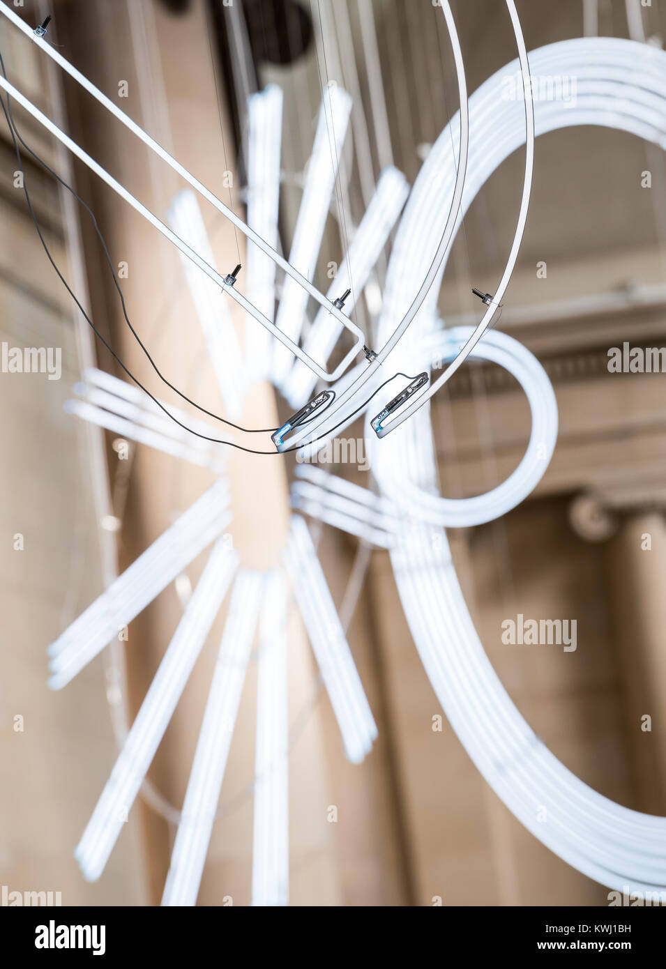 Forms in Space...by Light (in Time) by Cerith Wyn Evans, Tate Britain ...
