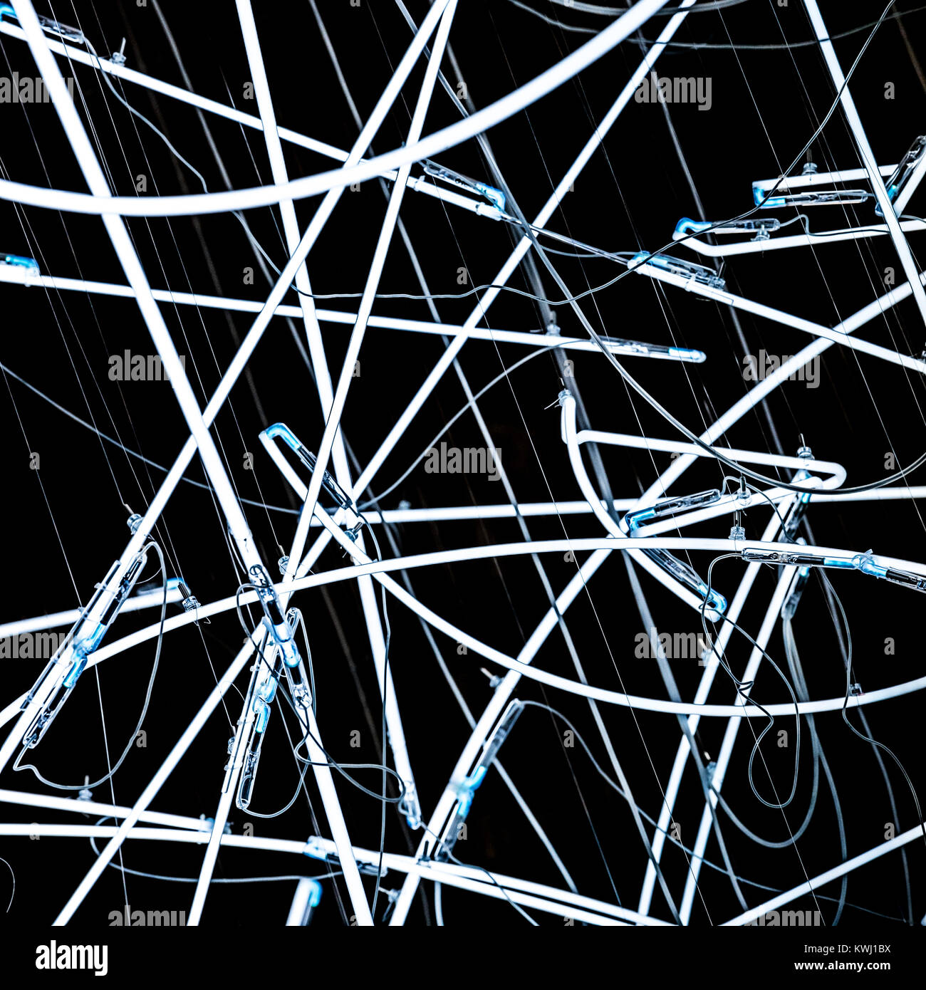 Forms in Space...by Light (in Time) by Cerith Wyn Evans, Tate Britain ...