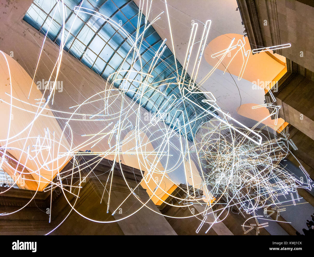 Forms in Space...by Light (in Time) by Cerith Wyn Evans, Tate Britain ...