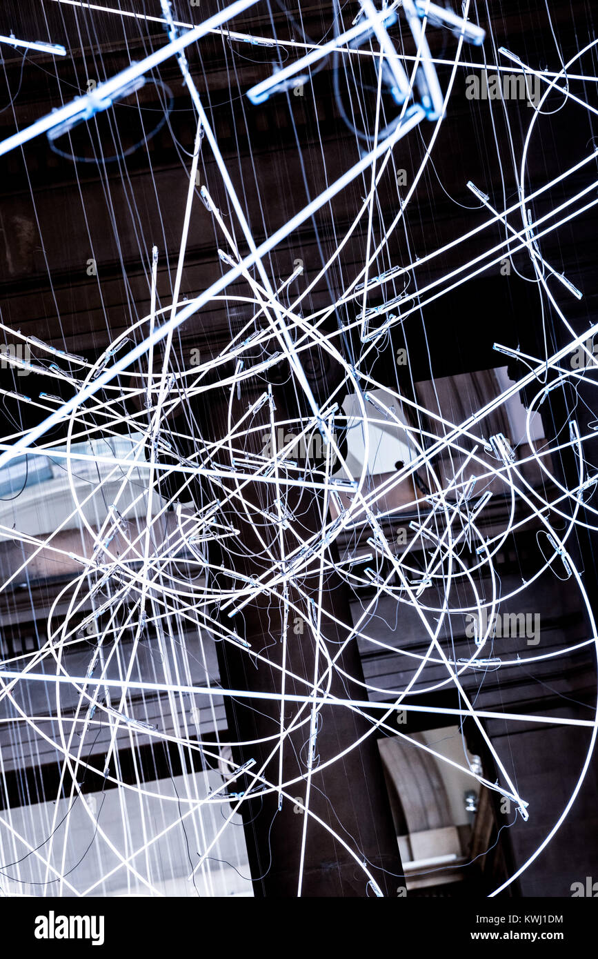 Forms in Space...by Light (in Time) by Cerith Wyn Evans, Tate Britain ...